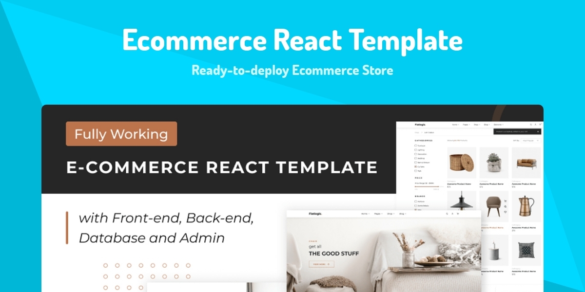 Ecommerce React Template Ready To Deploy Ecommerce Store Made With